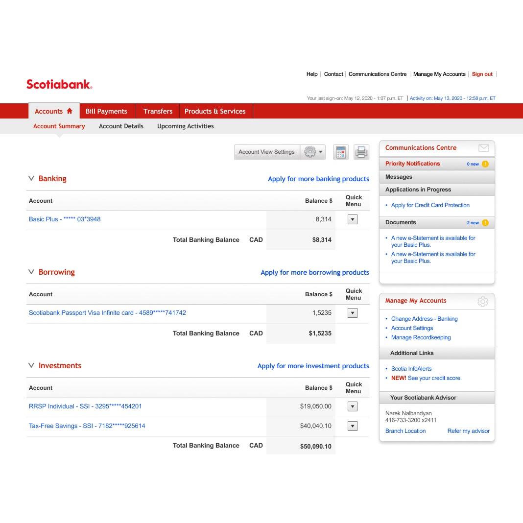 Scotia Smart Investor via Advice+ | Scotiabank Canada