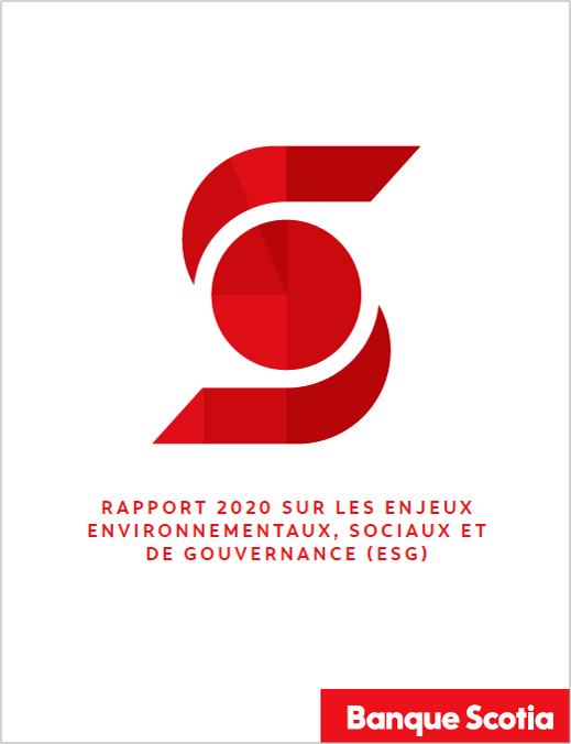 Publications et politiques ESG - Rapport ESG 2020 | Banque Scotia Canada
