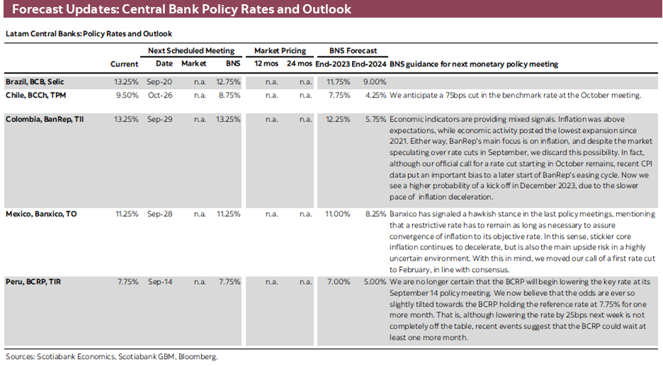 Latam Weekly: Peru Rate Decision/GDP and Brazil Inflation vs ECB and US ...